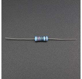 Resistencia 100 kOHM Metal Film Axial 1/2W 1%
